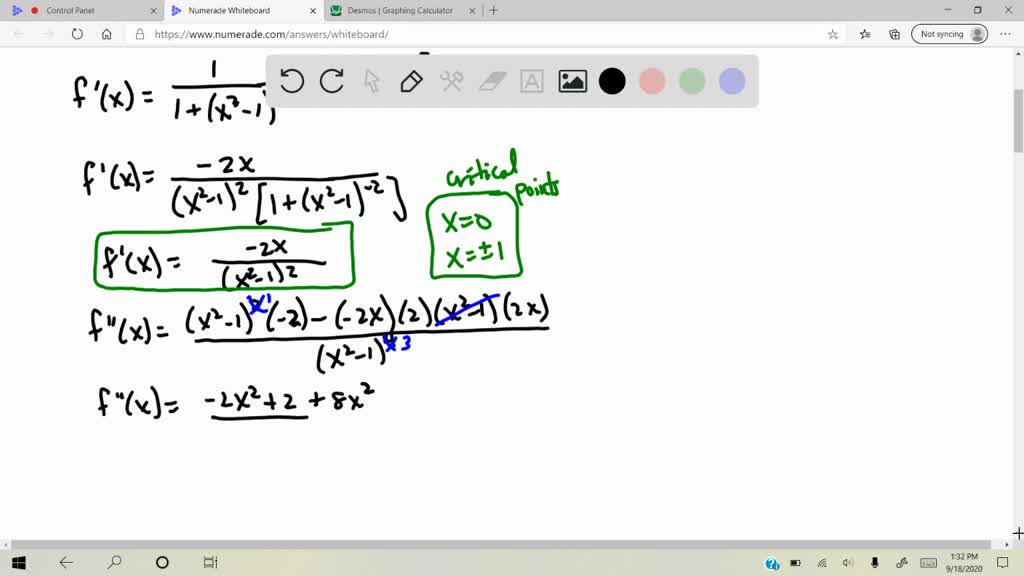 SOLVED:Determine all significant features (approximately if necessary ...