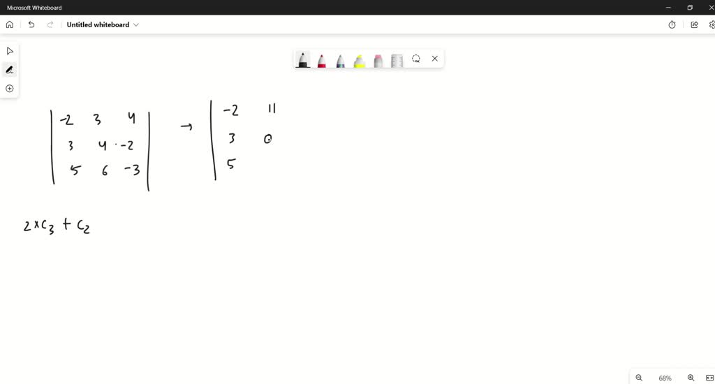 SOLVED:Evaluate the determinants in Problems 1 to 6 by the methods shown in Example 4. Remember ...