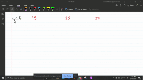 SOLVED:Find the GCF for each list. See Examples I through 3. 24,14,21