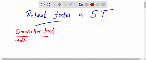 SOLVED:What is the cause of reheat factor in a steam turbine? (a ...