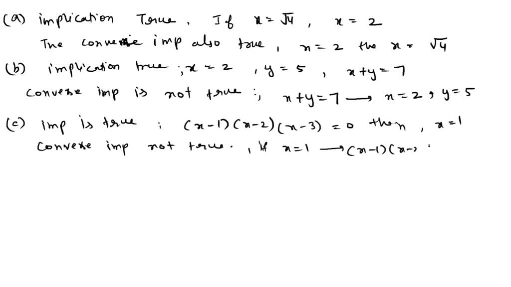 ⏩SOLVED:Consider the following implications and decide in each case ...