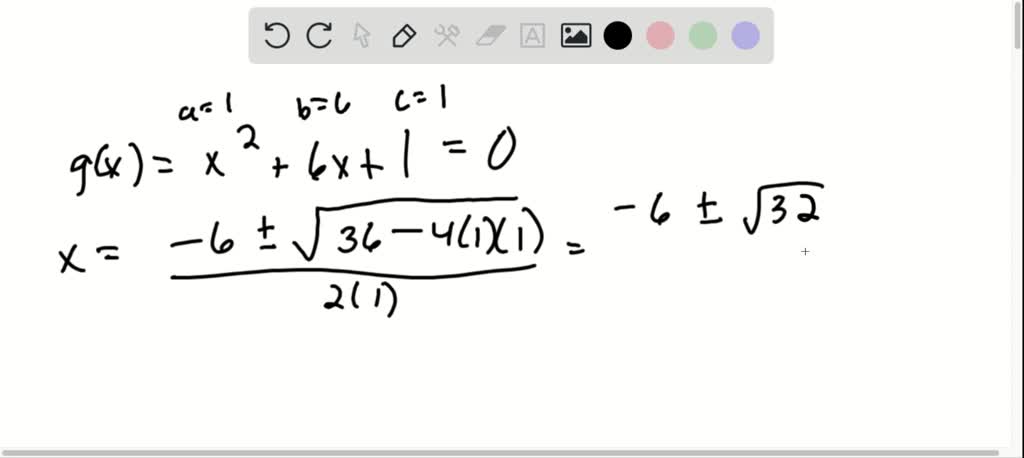 SOLVED:In Problems 39-52, find the real zeros, if any, of each quadratic function using the ...