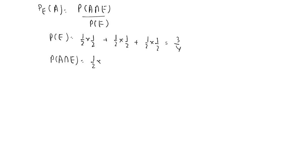 SOLVED:Use Bayes' formula (3.8) to repeat these simple problems ...