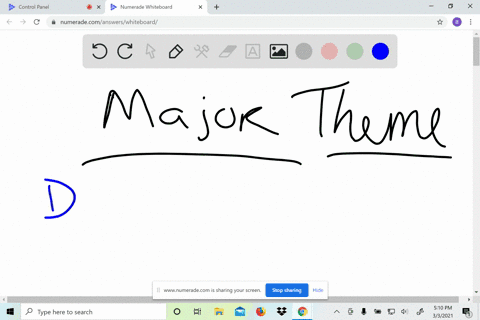 SOLVED:Which choice best describes a major theme of the passage? A) The ...