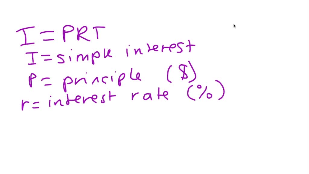 SOLVED:Calculate the simple interest earned on a 1,000 investment at 5 ...