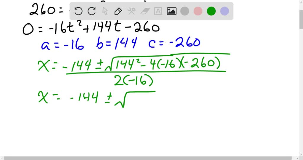 SOLVED:If an object is projected vertically upward from ground level with no continuing source ...