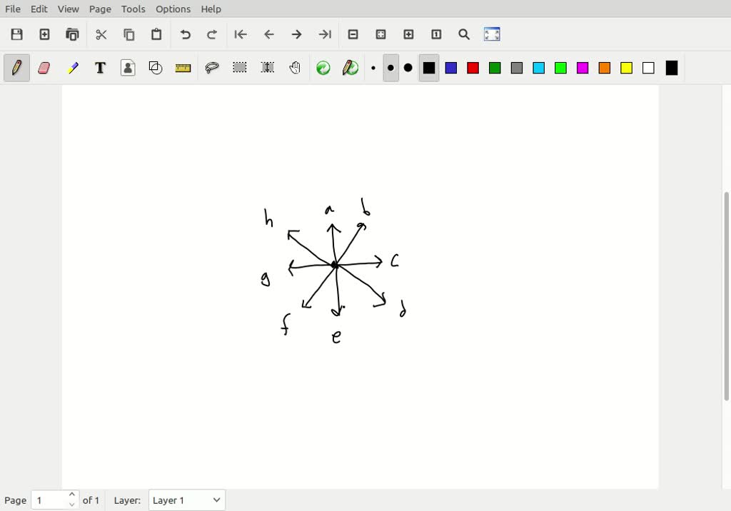 SOLVED:A ball moves in the direction of the arrow labeled c in Figure 2 ...