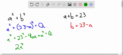 SOLVED:Maximum product What two nonnegative real numbers with a sum of ...