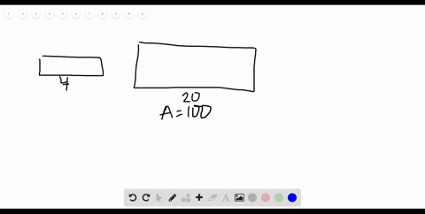 SOLVED: In Exercises 19-22, the polygons are similar. The area of one polygon is given. Find the ...