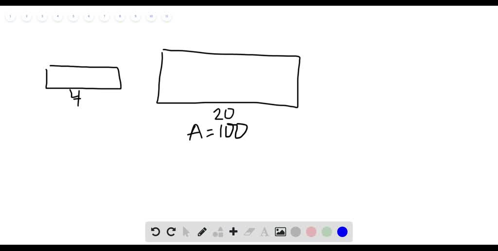 SOLVED: In Exercises 19-22, the polygons are similar. The area of one polygon is given. Find the ...