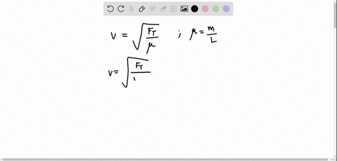 SOLVED:Calculate the speed of a transverse wave in a string of length 2.15 m and mass 62.5 g ...