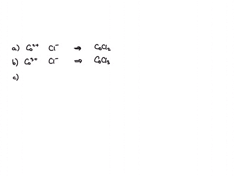SOLVED:Write the formula for each of the following simple binary ionic compounds. a. cobalt(II ...