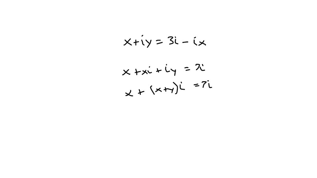 ⏩SOLVED:Solve for all possible values of the real numbers x and y in… | Numerade