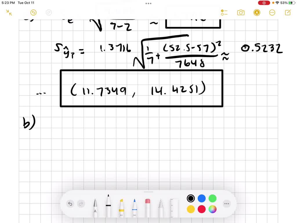 In exercise 13, data were given on the adjusted gross income x and the amount of itemized ...