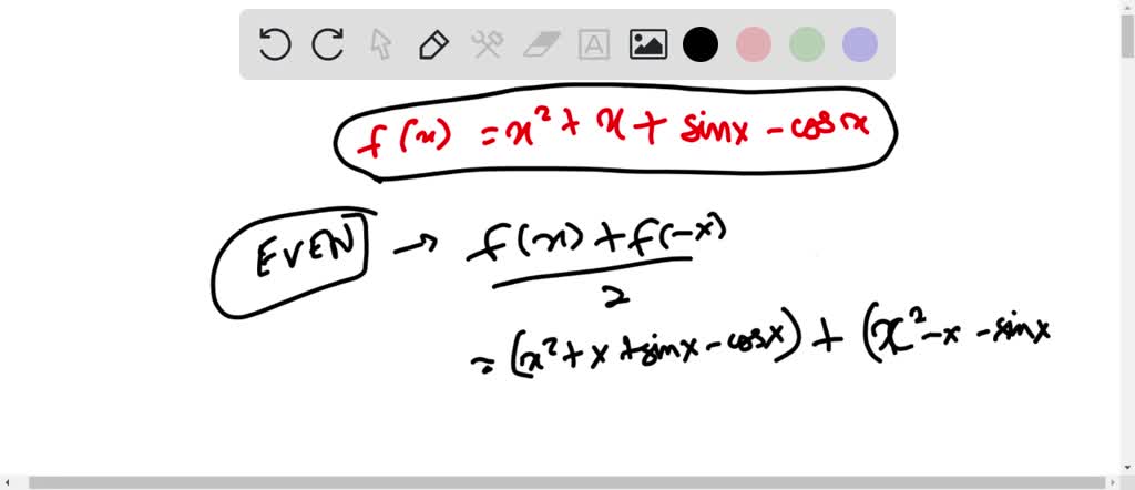 Let f(x)=x^2 be defined on the interval (0,1). Extend this function as an odd function to the ...
