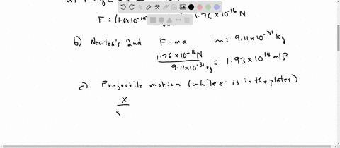 SOLVED:·CP Deflection in a CRT. Cathode-ray tubes (CRTs) were often ...
