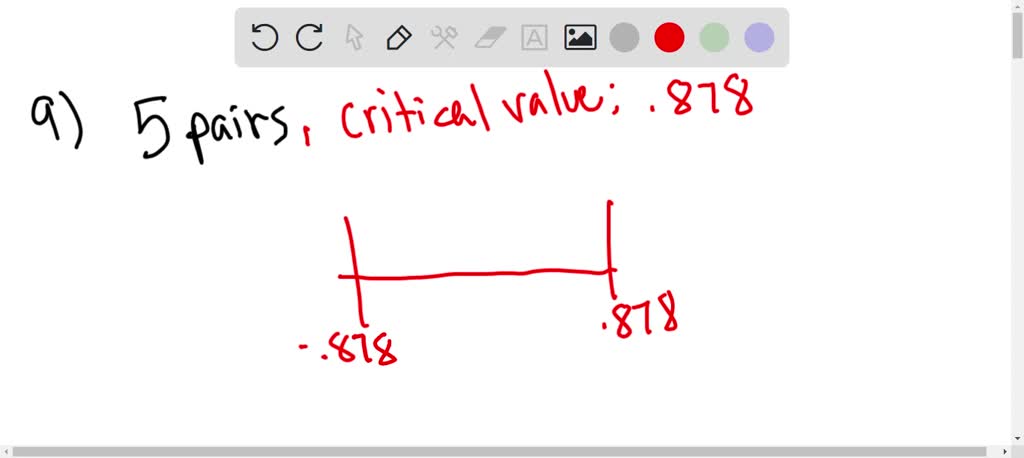 Solved The Linear Correlation Coefficient R Is Provided Use Table 2 11 On Page 71 To Find The