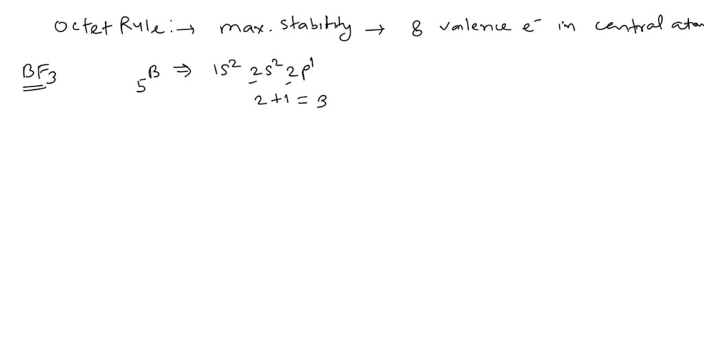 SOLVED:In which of the following molecules the central atom does not ...