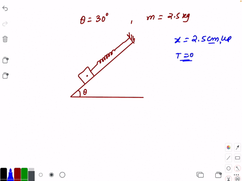 SOLVED:A heavy brass sphere is hung from a spring and it executes ...