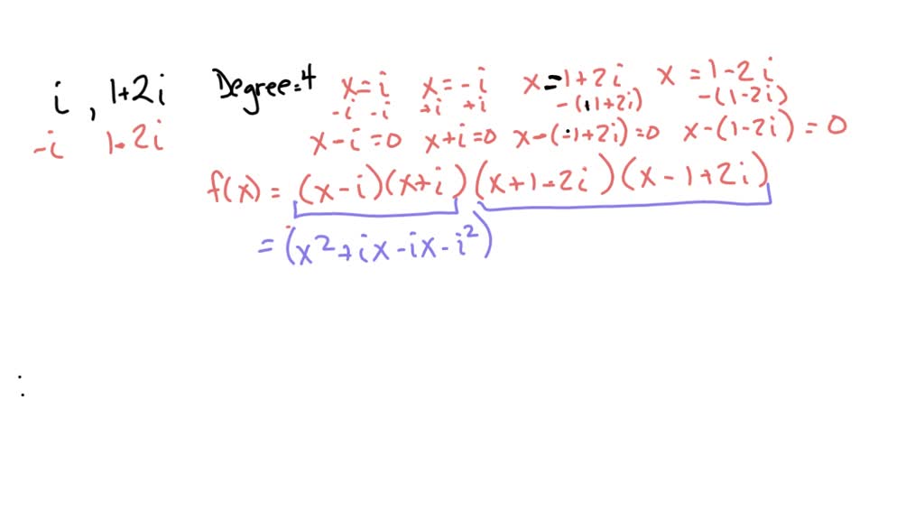 SOLVED:Find a polynomial function f with real coefficients having the given degree and zeros ...