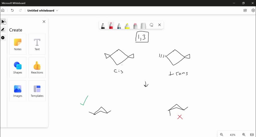 SOLVED:cis-1,3-Cyclohexanediol is most stable in a diaxial conformation ...