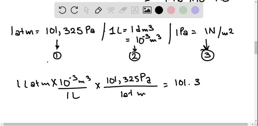 SOLVED:If pressure is expressed in atmospheres and volume is expressed ...