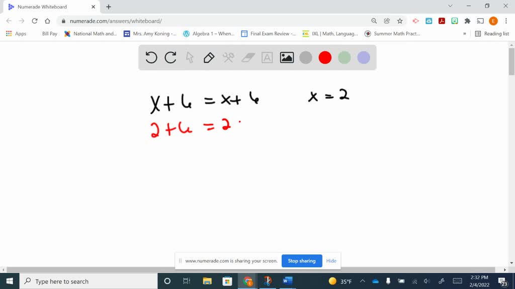 Solveddetermine Whether The Given Number Is A Solution To The Equation 0079