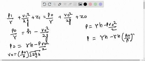 Chapter 3, Elementary Fluid Dynamics—The Bernoulli Equation Video Solutions, Fundamentals of ...