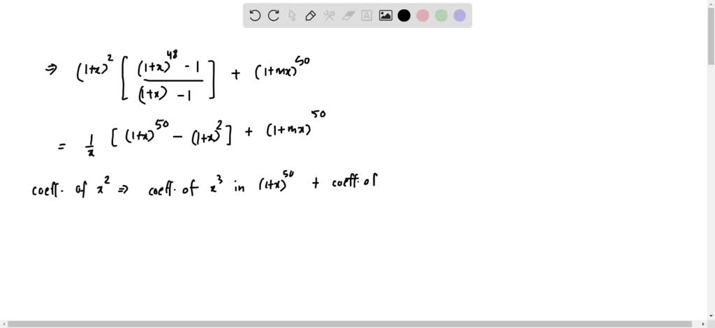 Solved Let M Be The Smallest Positive Integer Such That The Coefficient Of X 2 In The Expansion