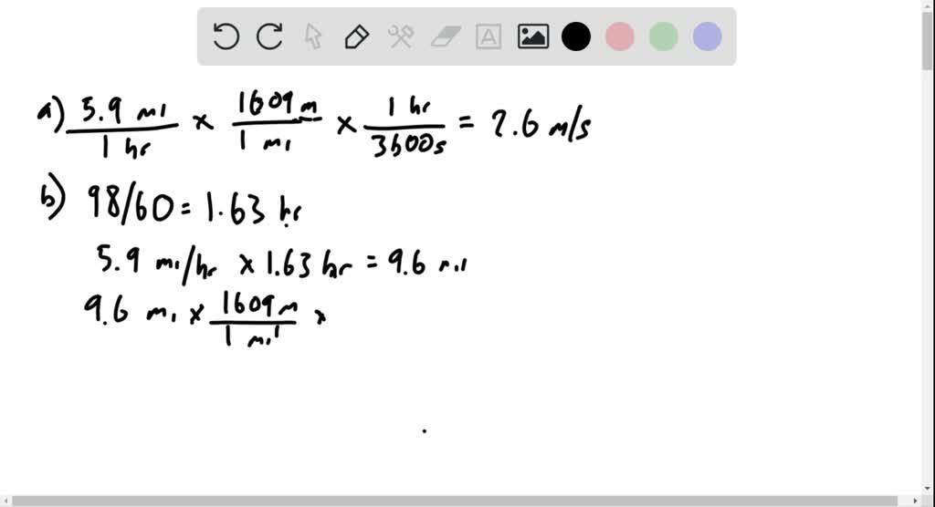 SOLVED If A Man Runs At 6 Metres Per Second What Distance in mathrm