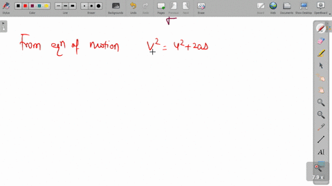 SOLVED:A particle P is launched from point A with the initial conditions shown. If the particle ...