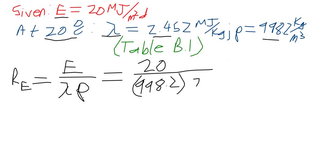 Determine the pan evaporation from the following data for the month of ...