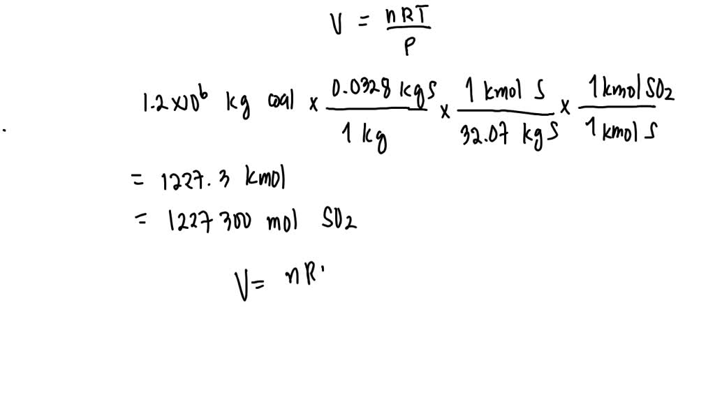 SOLVED A Particular Coal Sample Contains 3 28 S By Mass When The SOLVED A Particular Coal Sample Contains 3 28 S By Mass When The