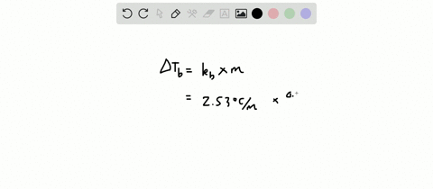 States of Matter Using the Kf and Kb equations A certain substance x ...