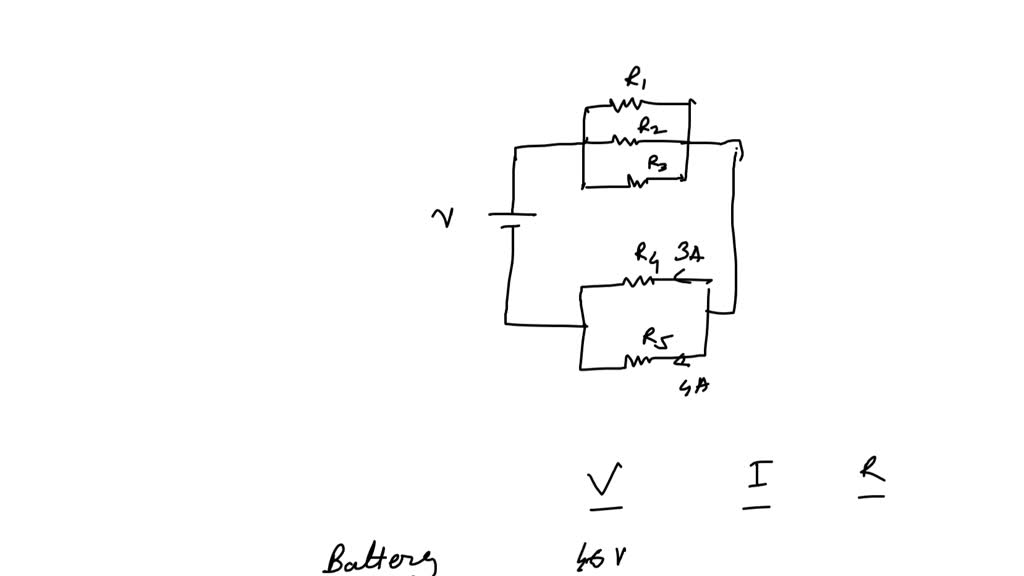 SOLVED:Using the formulas for series and parallel circuits, fill in the blanks in the tables ...