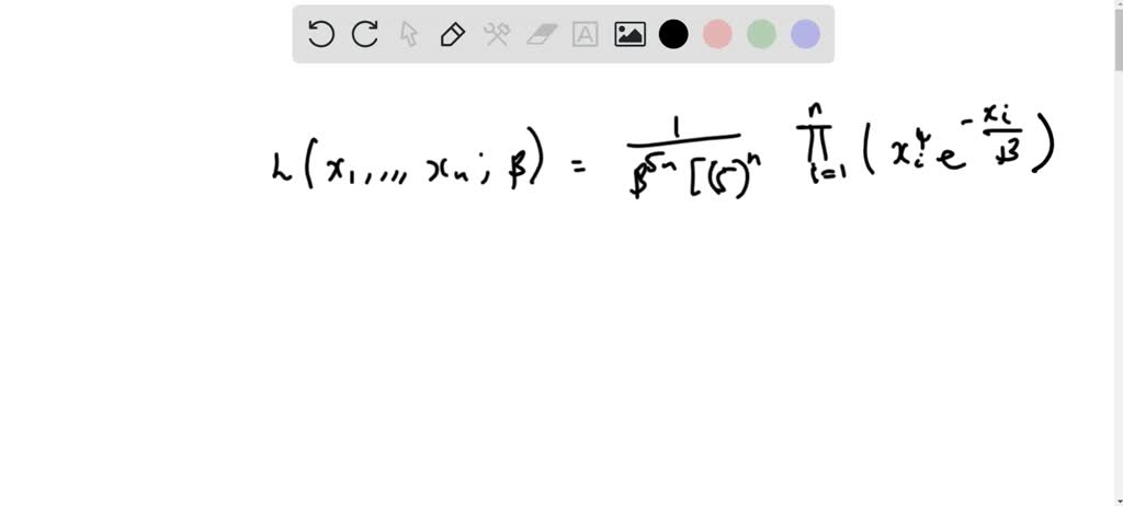 Let W Be An Exponential Random Variable With Parameter βunknown Find The Maximum Likelihood