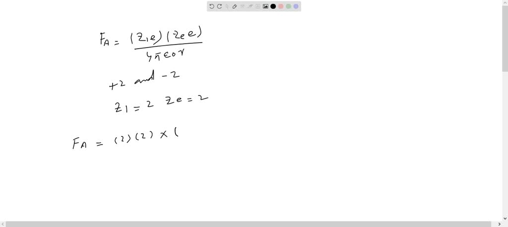 Solved Calculate The Force Of Attraction Between A Ca 2 And An O 2