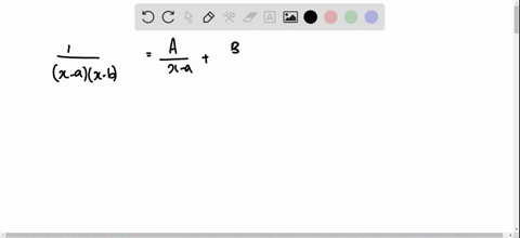 SOLVED:Determine the partial fraction decomposition for each of the ...