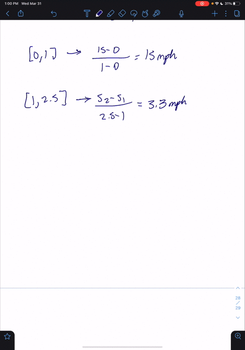 The accompanying graph shows the total distance s traveled by a ...