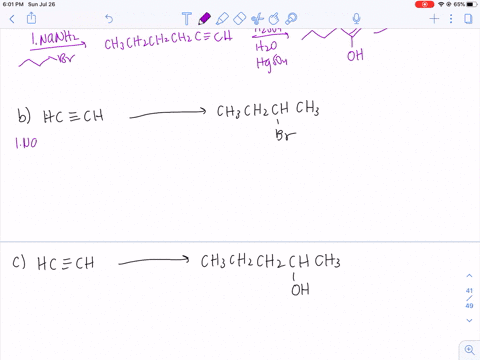 SOLVED:Show how each of the following compounds can be prepared using ...