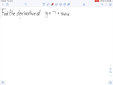 SOLVED:Use the rules of differentiation to find the derivative of the ...