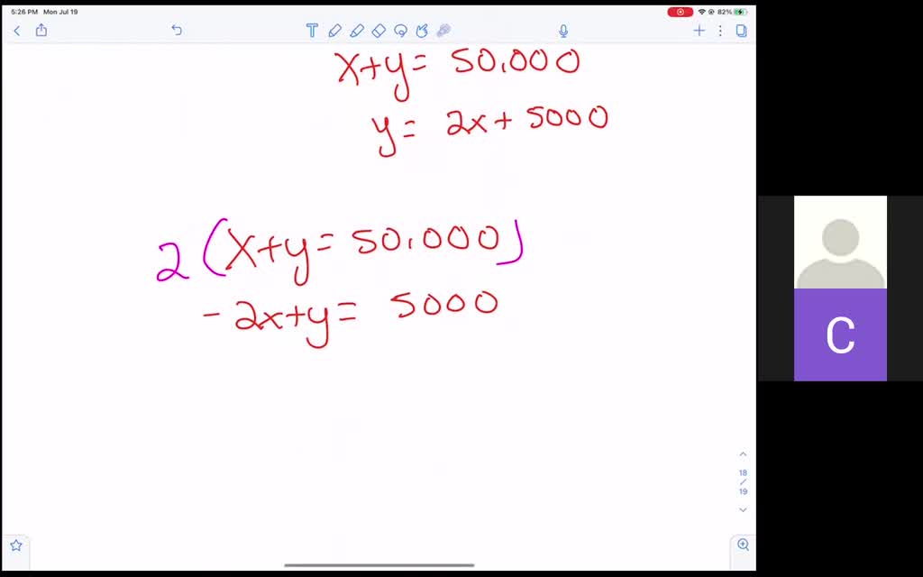 SOLVED:In the following exercises, translate to a system of equations and solve the system ...