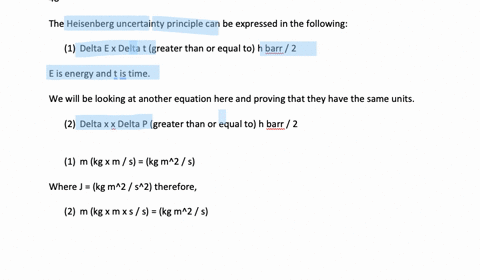 Heisenberg Uncertainty Principle Animation