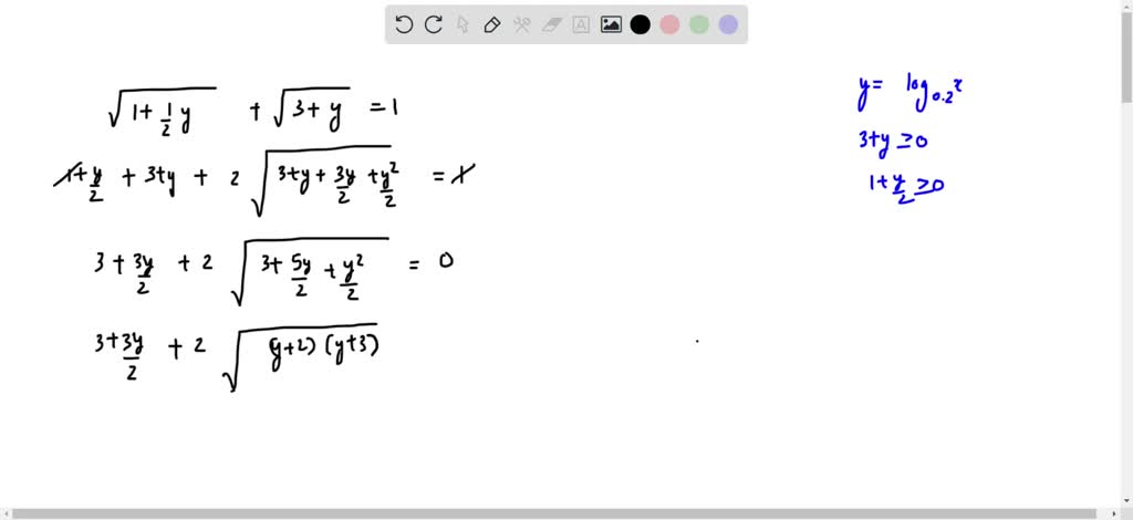 √(1+log0.04 x)+√(3+log0,2 x)=1 | Numerade
