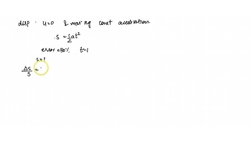 ⏩SOLVED:'The displacement of a particle starting from rest and… | Numerade