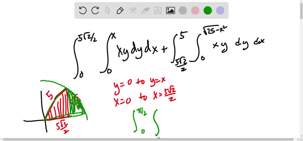 ⏩SOLVED:Combine the sum of the two iterated integrals into a single… | Numerade