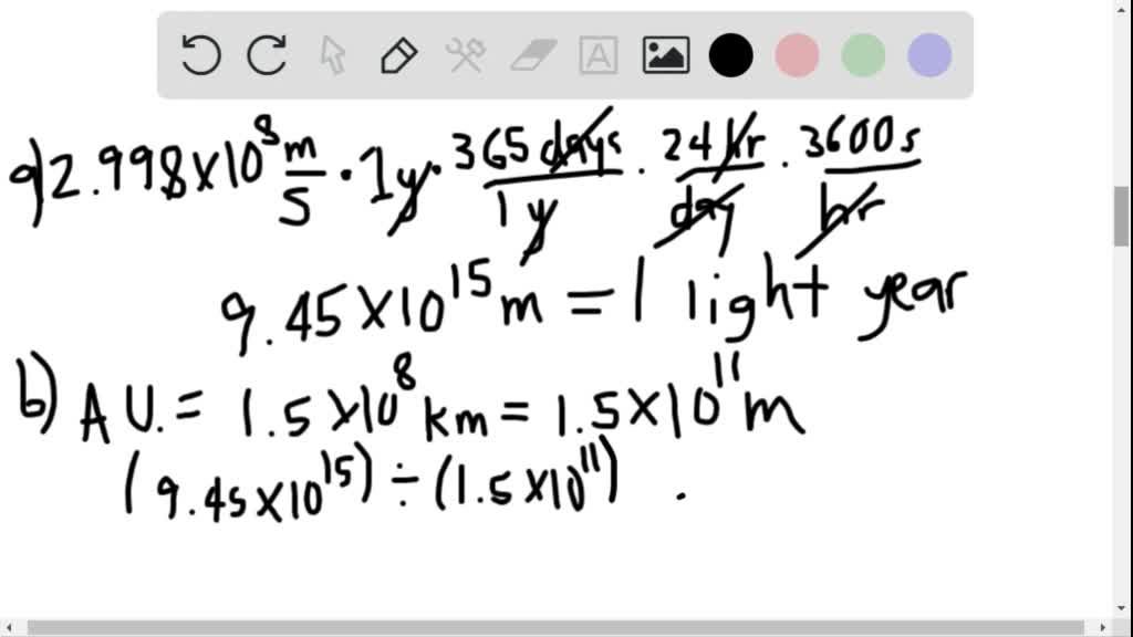 SOLVED II A Light year Is The Distance Light Travels In One Year at