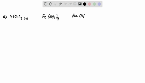SOLVED:Give an example how each of the following insoluble ionic ...