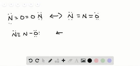 SOLVED:Nitrogen is the central atom in molecules of nitrous oxide (N2 O ...