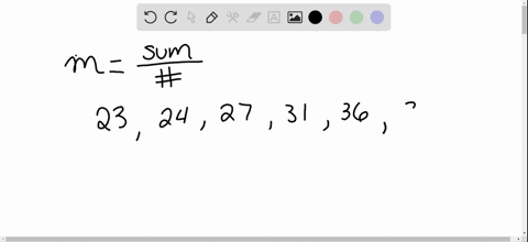 SOLVED:Find the mean of each set of numbers. 12,13,15,17,18